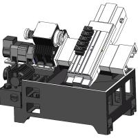 China High-Efficiency CNC Polygon Turning Machine With Fly-Cutter Live Tooling | Designed For Fasteners, Connectors, Hardware, Pneumatic And Hydraulic Components for sale