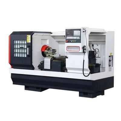 China The CK6150 Flat Bed CNC Lathe Machine Handles 500mm Swing Diameter with 7.5kW Spindle for High-Speed Precision Turning for sale