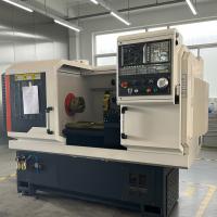 China Compact CNC Flat Bed Lathe CK6140x1000: 0.005mm Spindle Runout For Space-Saving Precision Machining for sale