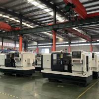China Compact CNC Flat Bed Lathe CK6140x1000: 0.005mm Spindle Runout For Space-Saving Precision Machining for sale