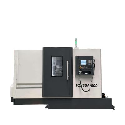 China 2-Axis Slant Bed CNC Lathe TCK50A-800 For Versatile Medium-Length Workpiece Machining for sale
