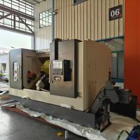 China CNC Slant Bed Turning Center TCK50A-1500 With Superior Chip Evacuation For Long Workpiece Machining for sale