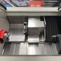 China CNC Slant Bed Turning Center TCK50A-1500 With Superior Chip Evacuation For Long Workpiece Machining for sale