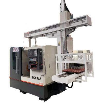 China Automated CNC Lathe Production Line TCK36A: 0.005mm Repeatability for Uninterrupted Small Parts Processing for sale