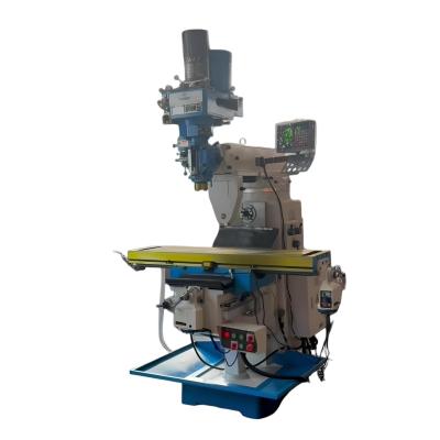 China 4H Vertical Turret Milling Machine with 850mm X-Axis Travel and R8 Spindle Taper for Precision Metal Component Machining for sale