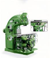 China Large Table Knee Type Milling Machine X5040 | Heavy-Duty Metal Machining for sale