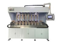 China 8 Color Auto Servo Pad Printing Machine Air Consumption 5-7 bar 250 L/min for sale