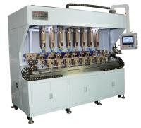 China 8 Color Auto Servo Pad Printing Machine Air Consumption 5-7 bar 250 L/min for sale