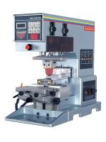 China Single Color Semi Automatic Pad Printing Machine With Ink Cup For Printing On Toys And Stationery for sale