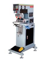 China Two Color Semi Automatic Pad Printing Machine With Ink Trays For Large Area Product Printing for sale