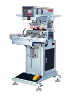 China 3 Color Pneumatic Semi Automatic Pad Printing Equipment 60x60mm Printing Area for sale