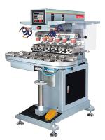 China High Precision 6  Colors Semi Automatic Pad Printing Machine Efficient Printing For Electronics for sale