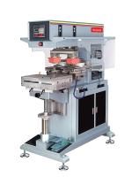 China 2 Colors Semi Automatic Pad Priting Machine Inkcup Printer For Sale for sale