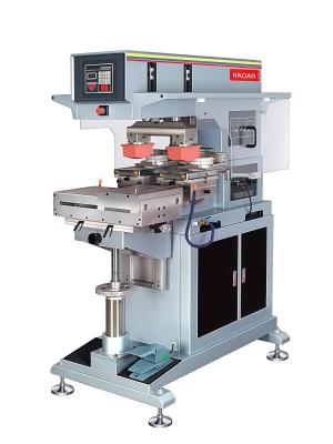 China 2 Colors Semi Automatic Pad Priting Machine Inkcup Printer For Sale for sale