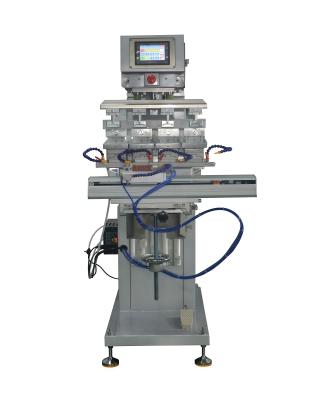 China 4 Color Servo Direct Push Pad Printing Machine for sale