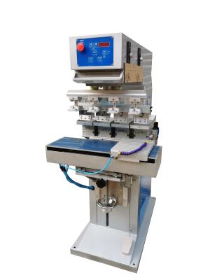 China 4 Color Inkcup Direct Push Semi Automatic Pad Printing Machine 5 - 7 Bar Air Pressure for sale