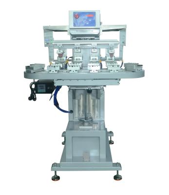 China Semi Automatic Pad Printing Machine Capable Of Producing Prints On Curved Surfaces Plastic Metal And Glass Components for sale