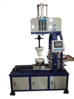 China Three Colors Semi Automatic Pad Printing Machine For Bowl Ceramic Printing Machine for sale