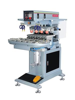 China Semi Automatic Pad Printing Machine Capable Of Printing On A Variety Of Materials Including Plastics Metals And Ceramics for sale