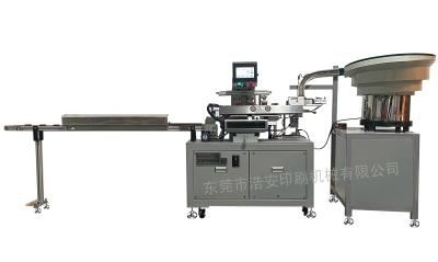 China 3 Color Semi Automatic Pad Printer With Auto Feeding And IR Dryin for sale