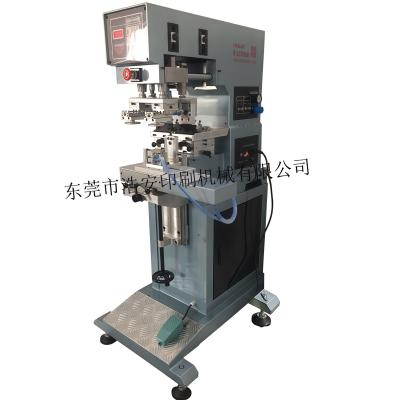 China Two Color Pen Barrel Semi Automatic Pad Printing Machine for sale