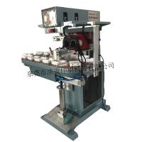 China Two Color Pen Cap Semi Automatic Pad Printing Machine With German Pneumatic Components for sale