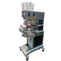China Precision Pneumatic 2 Color Semi Automatic Pad Printing Machine with 110*110 mm Printing Area for sale