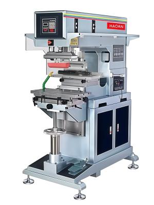 China Industrial Monochrome Semi Automatic Pad Printer Machine For Electronics Hardware Plastic Toy for sale