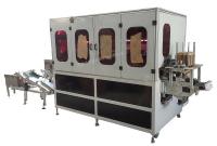 China Mitsubishi PLC Semi Automatic Pad Printer With Servo Motor Control For Egg Shell for sale