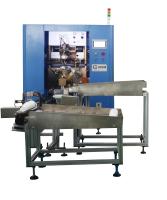 China Plastic Cup Multi Color Screen Printing Machine Automatic With Feeding Hopper for sale