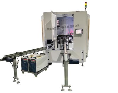 China Two Color Automatic Servo Vertical Screen Printing Machine For Glass Bottles for sale
