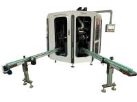 China 2 Color Automatic Servo Vertical Screen Printing Machine High Precision For Plastic Bottles for sale