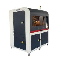 China Three Station Linear Full Servo Screen Printing Machine For Glass Perfume Bottles for sale