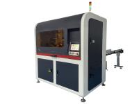 China Three Station Linear Full Servo Screen Printing Machine For Glass Perfume Bottles for sale