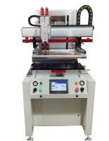 China Precision Semi Automatic Servo Flatbed Screen Printing Machine For Flat Printing for sale