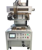 China High Precision Full Servo Semi Automatic Screen Printing Machine For Flat Products for sale