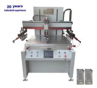 China One Color Flat Screen Printing Machine Semi Automatic With PLC Control Motor Driven for sale