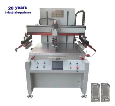 China One Color Flat Screen Printing Machine Semi Automatic With PLC Control Motor Driven for sale