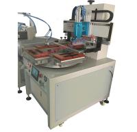 China Fast Speed Flatbed Screen Printing Machine Semi Auto With Servo Drive Automatic Manipulator for sale