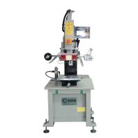 China AC220V 50HZ Semi Automatic Hot Stamping Machine With Hydraulic Pneumatic Drive for sale
