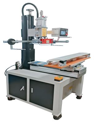 China High Precision Large Semi Auto Hot Stamping Machine For Air Conditioner Panel Flat Surface for sale