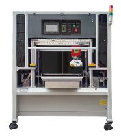 China Semi Automatic Pneumatic Hot Stamping Machine For Plastic Wood Product Stamping for sale