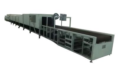 China 25m Industrial Oven Mesh Belt Furnace With 0‑600℃ Intelligent Control for sale
