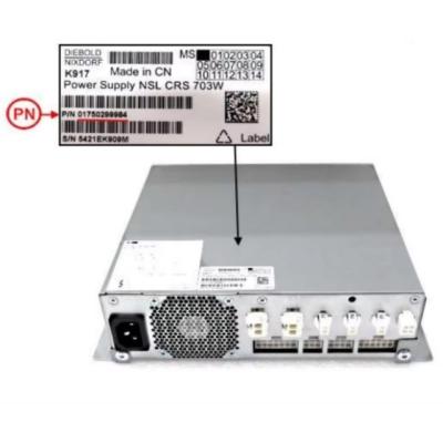 China Diebold Nixdorf ATM Machine Parts DN Series Power Supply NSL CRW 703W 01750299984 1750299984 for sale