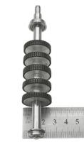 China ATM Parts Diebold Roller Shaft 49-225592-000C 49225592000C for sale