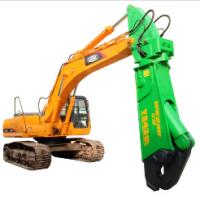 China Hydraulic Tree Shear with Grapple Saw for 6-8t Excavator 340kg Wood Cutter for sale