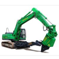 China Hydraulic Tree Shear with Grapple Saw for 6-8t Excavator 340kg Wood Cutter for sale
