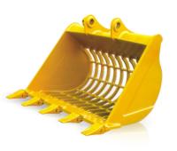 China Forestry Work Excavator Attachment The Thumb Bucket Grapple 1.1m3 for sale