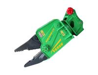 China Hydraulic Jaw Pulverizer Concrete Cutter Crusher With Rotary Rotating for sale