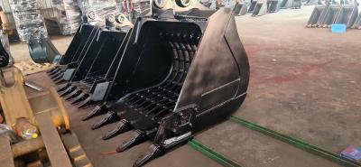 China Heavy Duty Clamshell Bucket 11-45 Inch for Excavator Rock Mine Digging 2.1m3 for sale